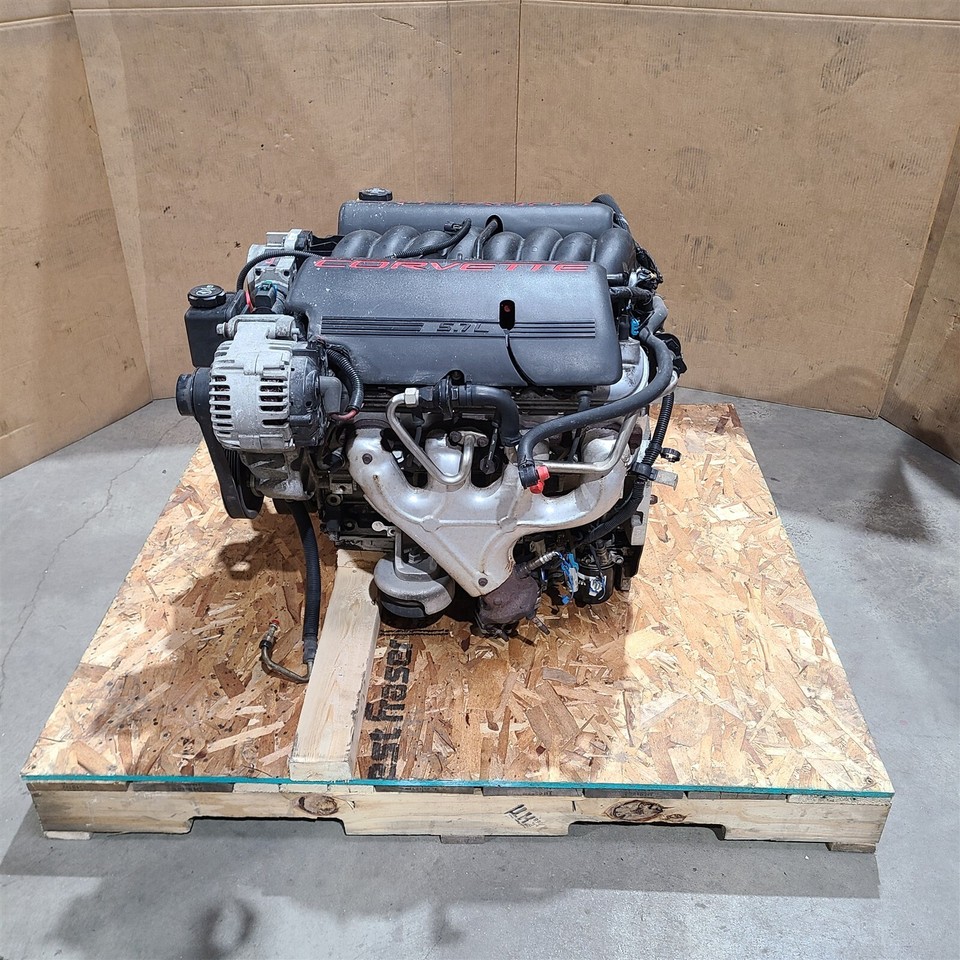 2004 Corvette C5 Complete Engine Ls1 Drop Out 5.7L 350Hp 136k Aa7418 ...
