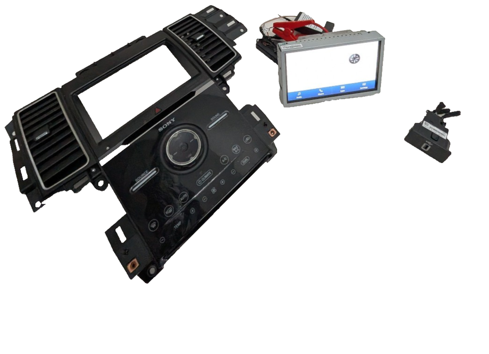 13-19 Ford Taurus Sony Radio Bezel Sync 3 APIM USB Carplay Android Auto ...