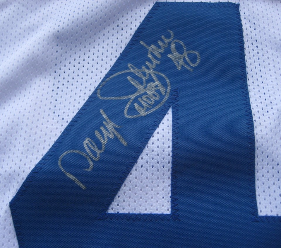 Daryl "Moose" Johnston Signed Dallas Cowboys Jersey with Beckett COA | eBay