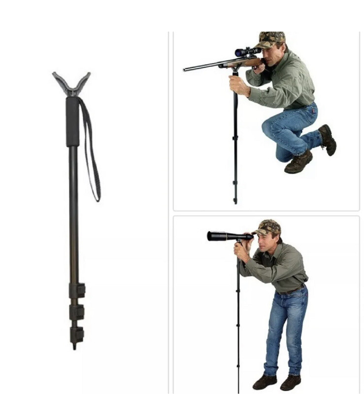 Allen Compact Shooting Stick V-top Gun Cradle Extends up to 50in ...