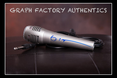 GFA Blood Orange Singer DEV HYNES Signed Microphone D2 COA | eBay Australia