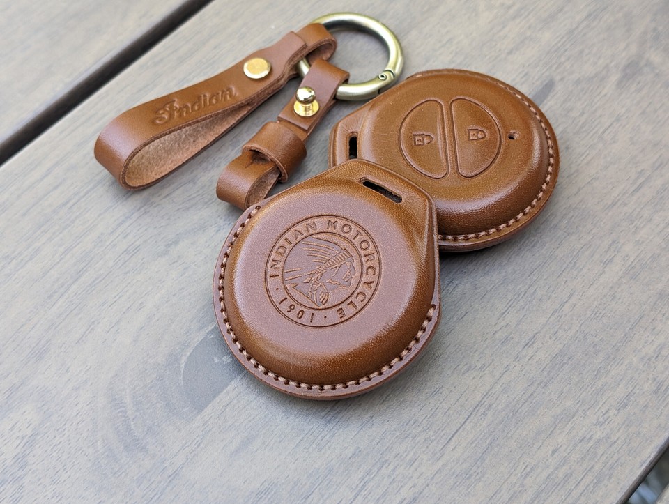 Indian motorcycle key fob leather case | eBay