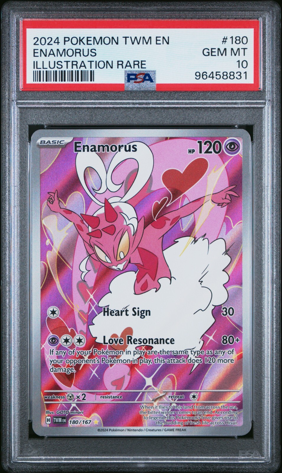 Enamorus 2024 Scarlet & Violet: Twilight Masquerade #180/167 ...