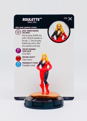 Marvel Heroclix X of Swords Set Roulette #016 w/ Card | eBay