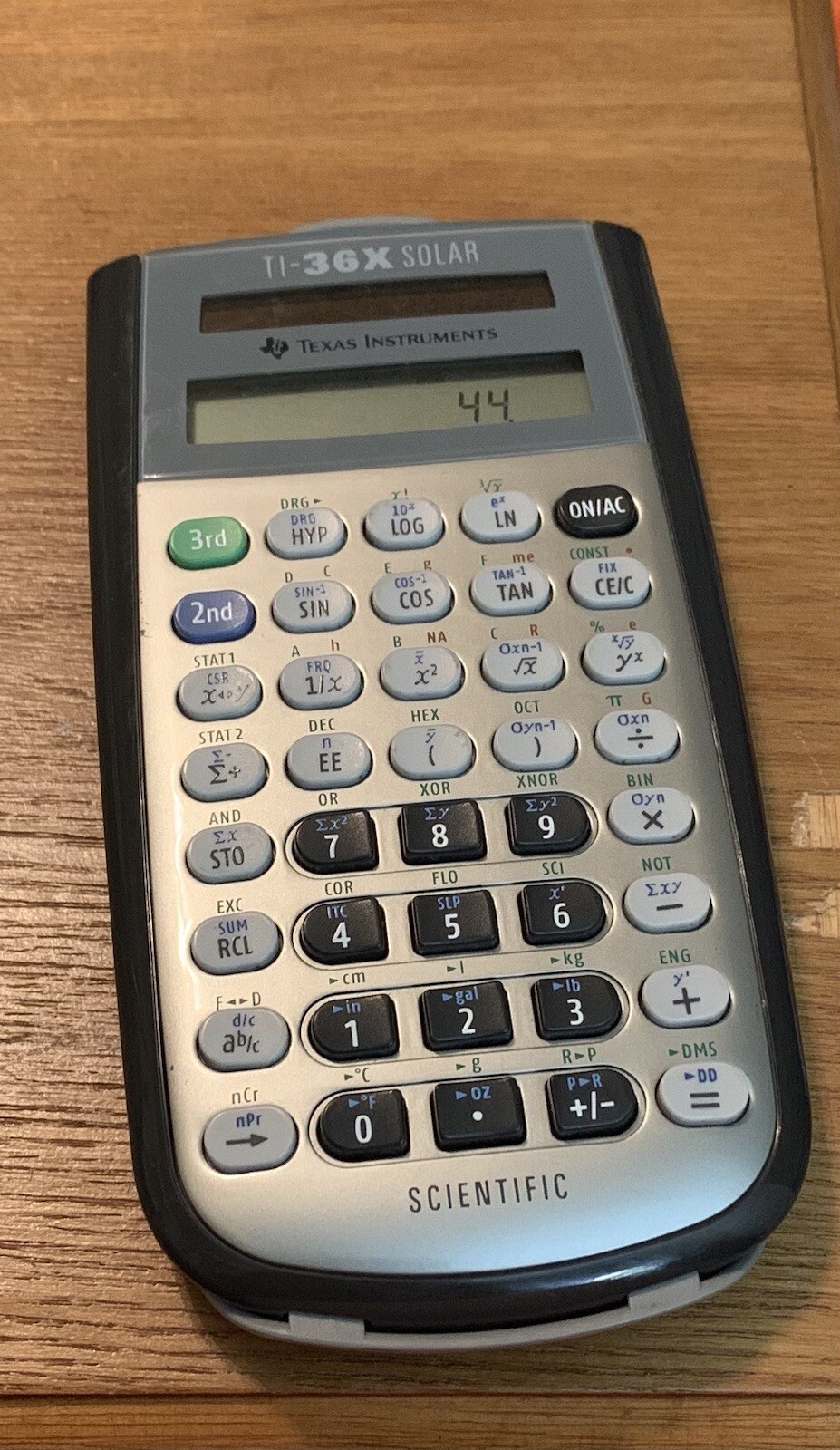Texas Instruments Scientific Solar Calculator Model TI-36X | eBay