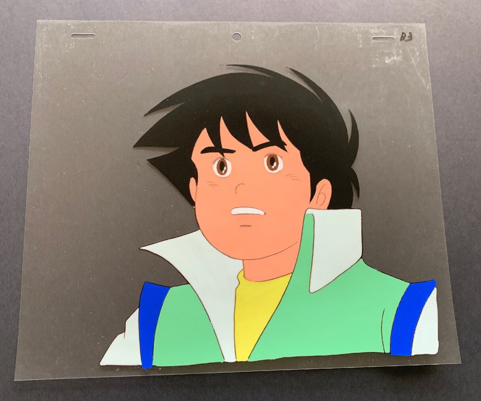 ROKUSHIN GATTAI GODMARS - NAMIDA AKASHI anime cel B3 w/ Genga -Ray Rohr ...