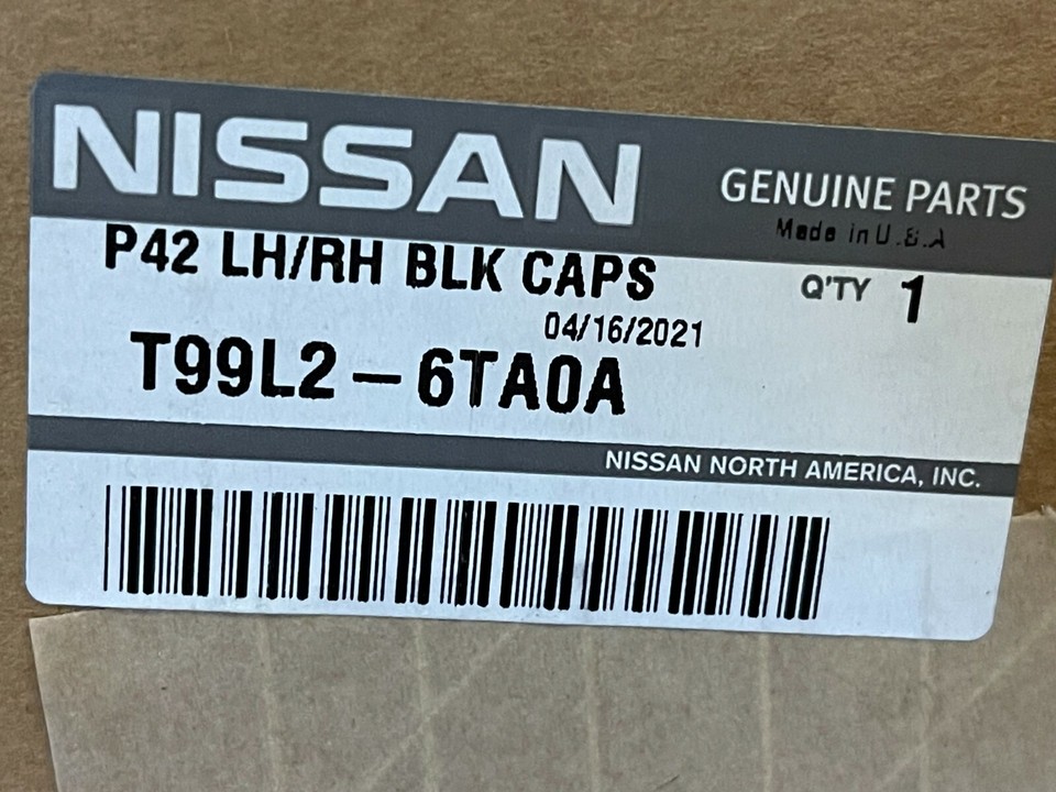 NEW OEM 2022-2023 PATHFINDER NEW ACCESSORY BLACKOUT MIRROR CAPS (BOTH ...