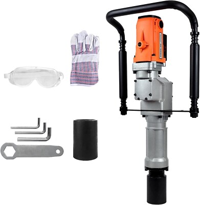 2200W Electric T Post Driver, 110V Handheld Pile Driver Hammer ...
