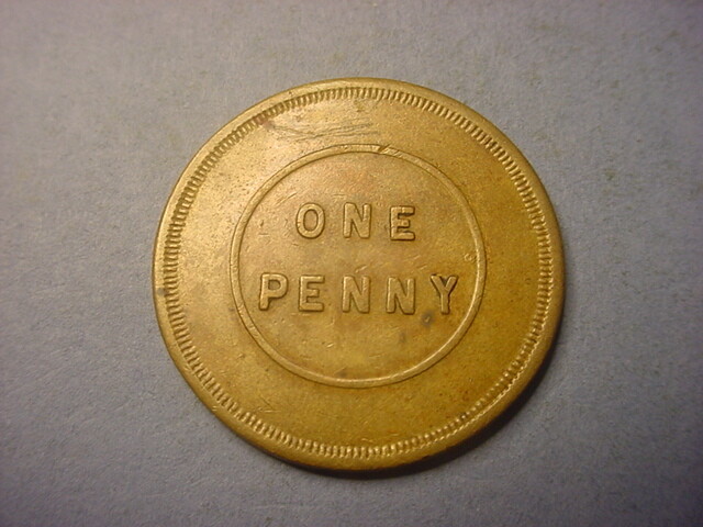 Masonic Penny Engraved "W" #83024 | eBay