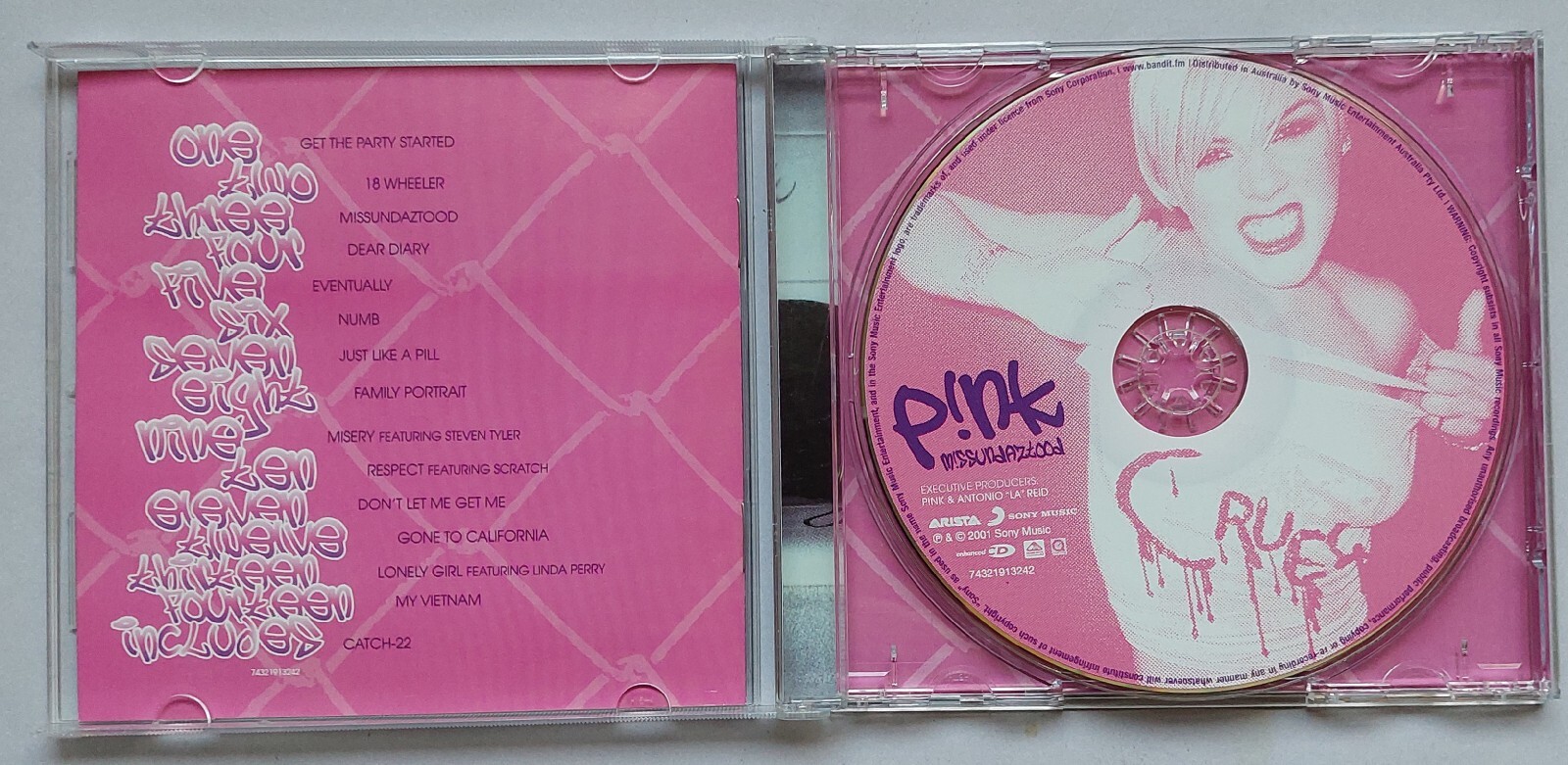 Pink P!nk - M!ssundaztood - CD 2001 - VG | eBay Australia