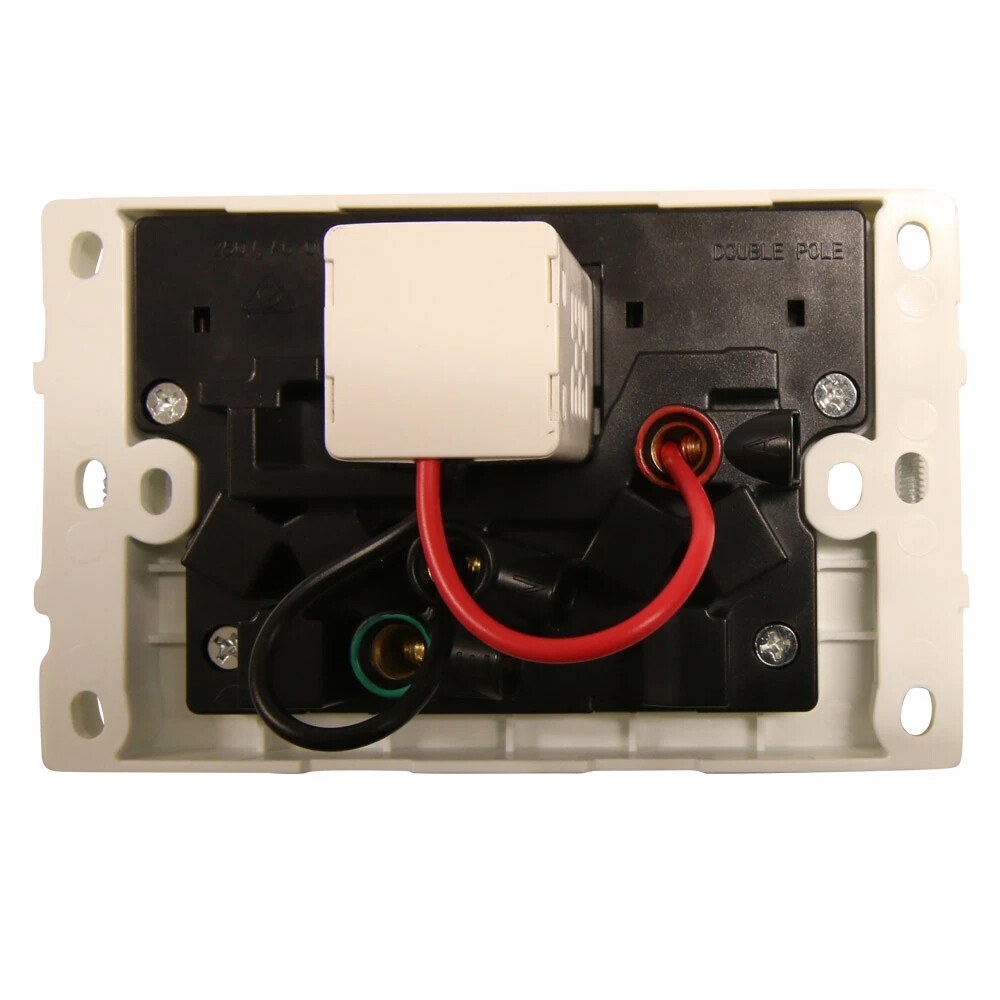 Double 10Amp Powerpoint / GPO Outlet - WITH DOUBLE USB - DOUBLE POLE ...
