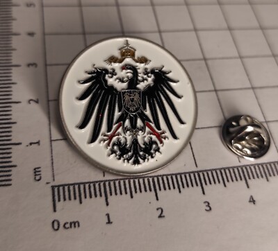PIN/Anstecker REICHSADLER rund, Preußen, Deutsches Reich/Kaiserreich ...