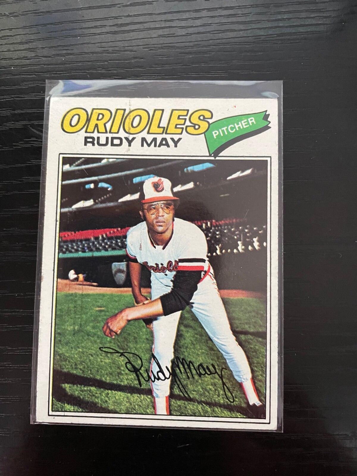 1977 Topps #56 Rudy May Baltimore Orioles Card Pitcher | eBay