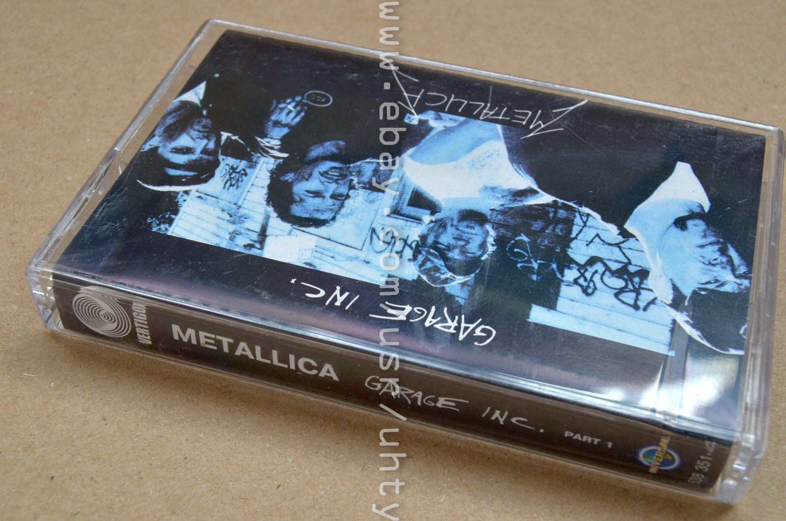 METALLICA GARAGE INC VERY RARE UKR ORIGINAL DOUBLE TAPE CASSETTE ...