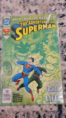 The Adventures of Superman DC Comics Back From The Dead 1993 #11 | eBay