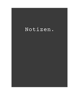 Notizen.: Super schlichtes Notizbuch DIN A4, kariert. Softcover. 120 ...