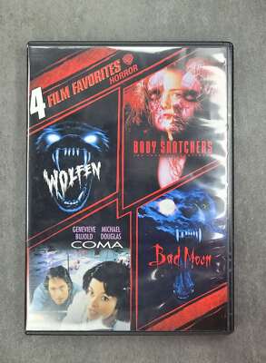 4 Film Favorites: Horror (Bad Moon, Body Snatchers, Coma, Wolfen) DVDs ...