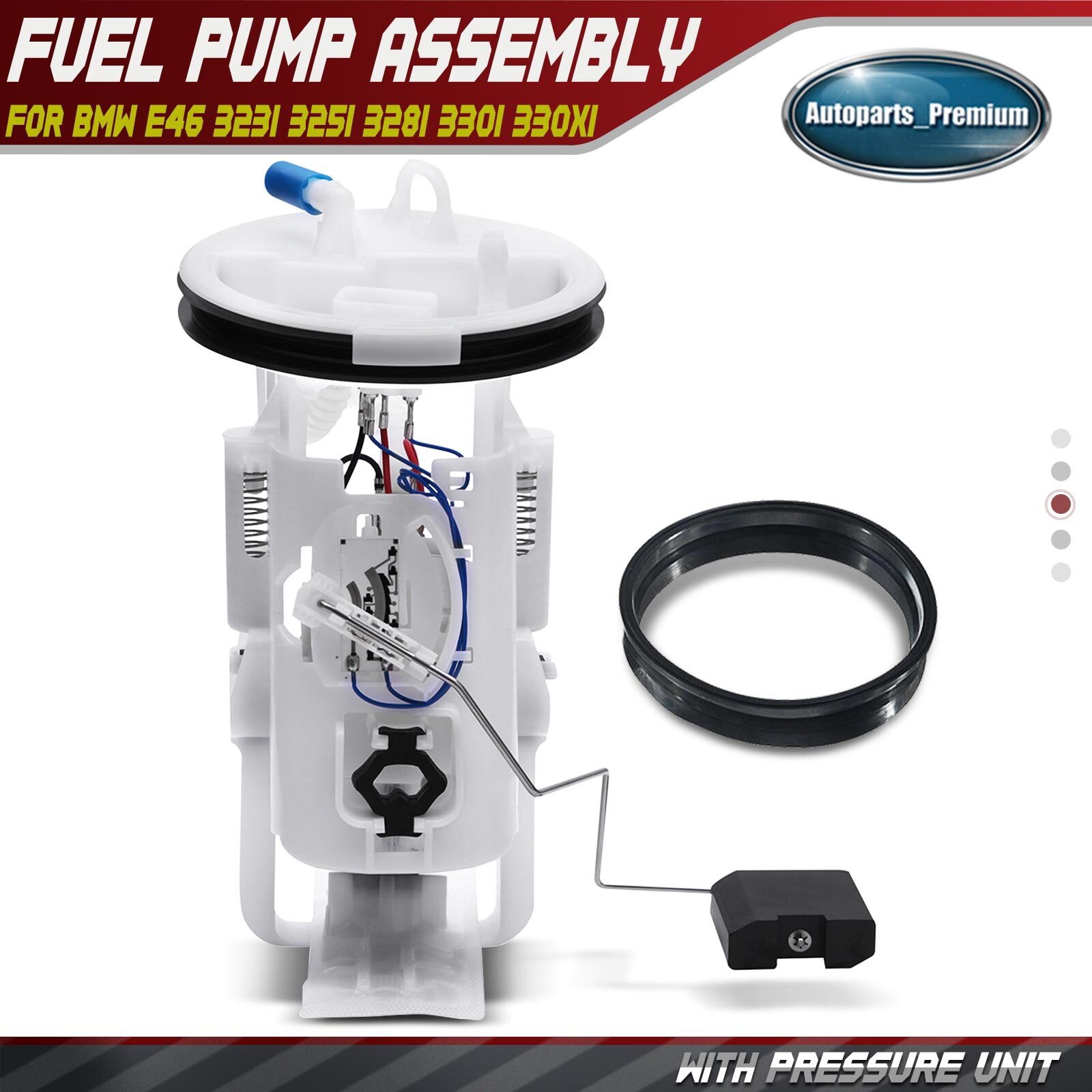 Fuel Pump Module Assembly w/ Sending Unit for BMW E46 323i 325i 328i ...