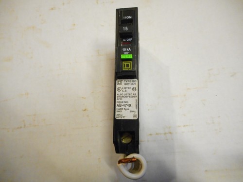 SQUARE D QO115AFI GFI GREEN TEST BUTTON | eBay