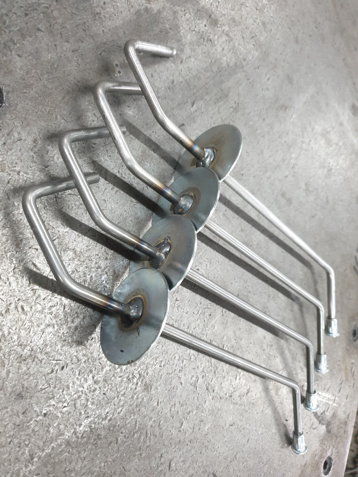 ALLOY WHEEL HOOKS REFURBISHMENT POWDER COATING HANGERS SPRAYING BY ...