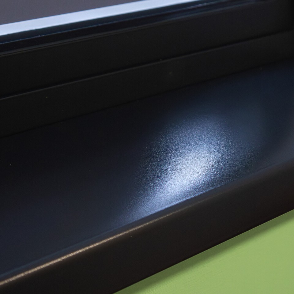 uPVC Window Board Capping 2.5m PVC Sill Cover 9mm Thick Plastic Window ...