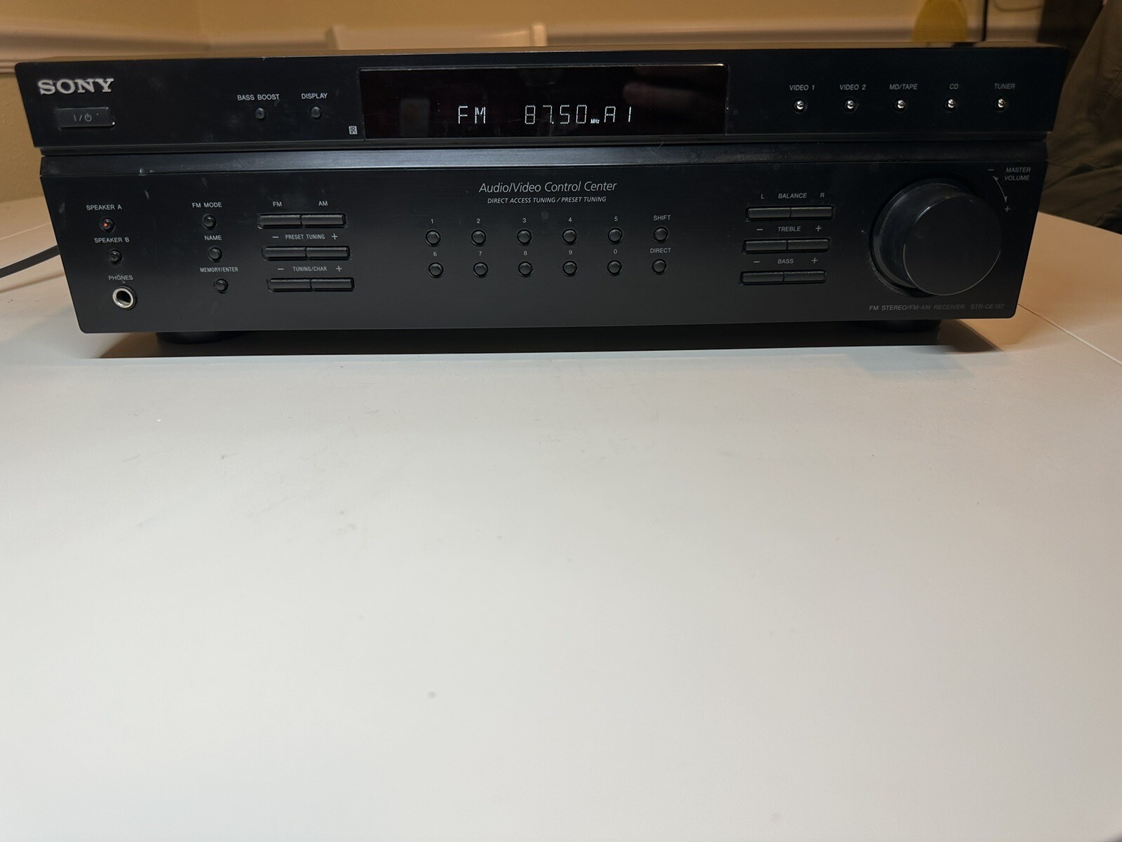 Sony STR-DE197 Receiver Stereo 2 Channel AM/FM Tuner Home Audio | eBay