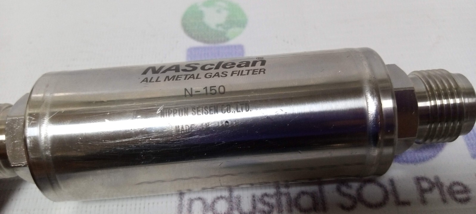 Nippon N-150 NASclean All Metal Gas Filter N150 Nippon Seisen Co.Ltd ...