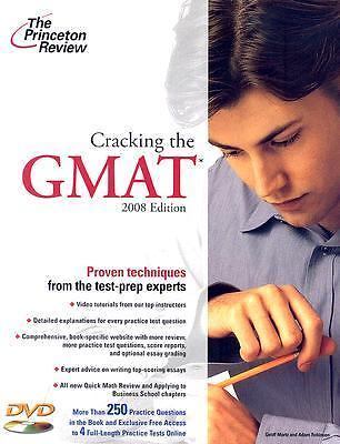 Graduate Test Prep Ser.: Cracking the GMAT 2008 by Adam Robinson, Geoff ...