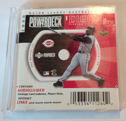 2000 Upper Deck - Power Deck CD-ROM #8 Cal Ripken Jr HOF Orioles W/CASE ...