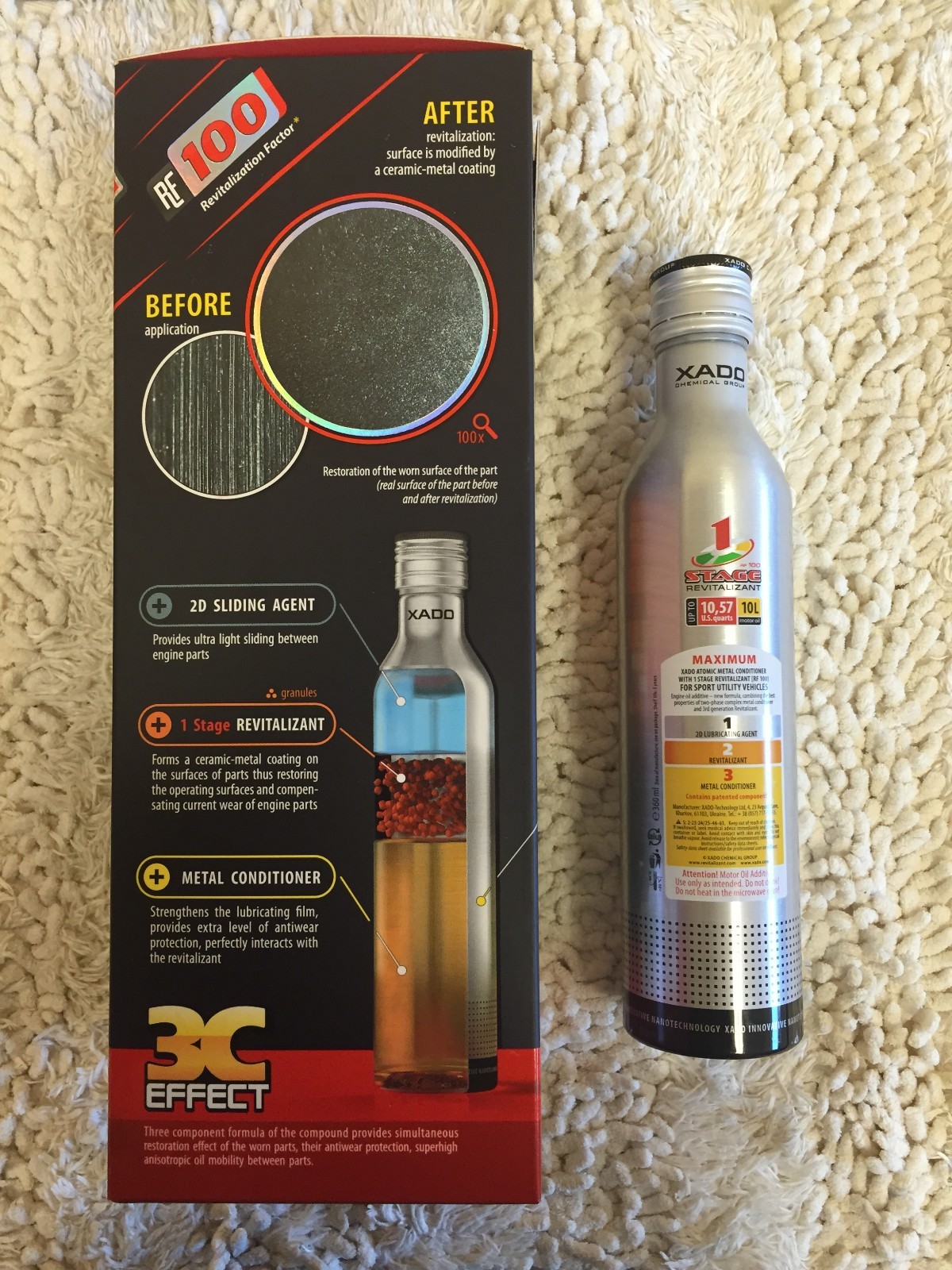XADO Atomic Metal Conditioner Maximum SUV - CAR with 1 Stage ...