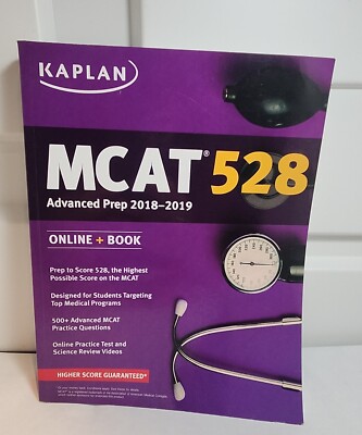 Kaplan Test Prep Series MCAT 528 Advanced Prep for Advanced Students by ...