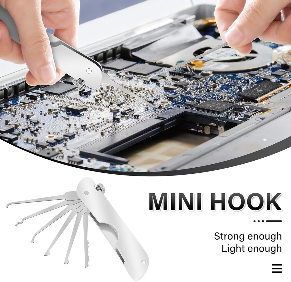 Hook and Pick Tool Set, Portable Pick Hook Tool Set Auto Maintenance ...