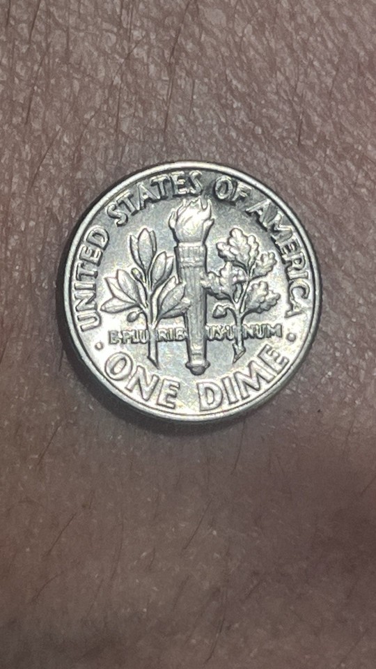 1982 d roosevelt dime-FULL BANDS FULL TORCH, FULL DEEP RICH STRIKE ...