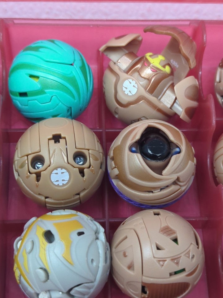Bakugan Battle Brawlers with Red Carrying Case Lot Of 24 No Reserve | eBay