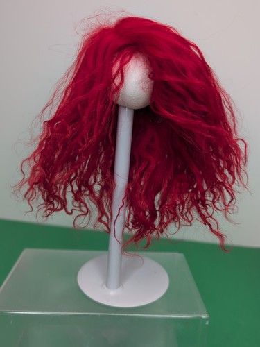 7-8" Wig for Doll 1/4 BJD MSD Minifee Sized Dolls FWIG Firecracker Red ...