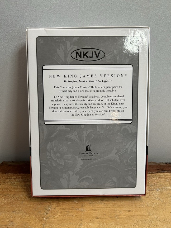 Holy Bible, Giant Print,NKJV, NIB | eBay