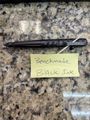 Benchmade Tactical Pen With Black Ink 1101-2 Rare Carbide Tip Used | eBay