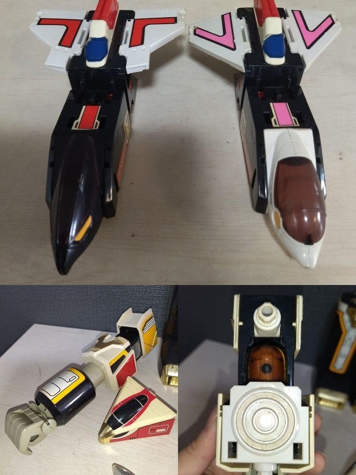 Chojin Sentai Jetman ToysSet Combined Robot Vintage BANDAI | eBay Australia