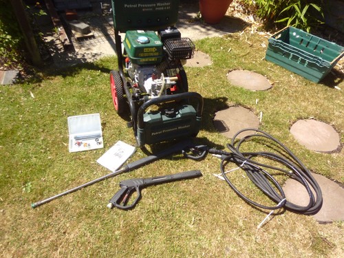 parkside. petrol pressure/jet washer. model- phdb 4 a1. gwo. low use ...
