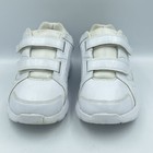 CROSS TREKKERS White Mens sz 7.5W Shoes Double Strap hook and loop ...