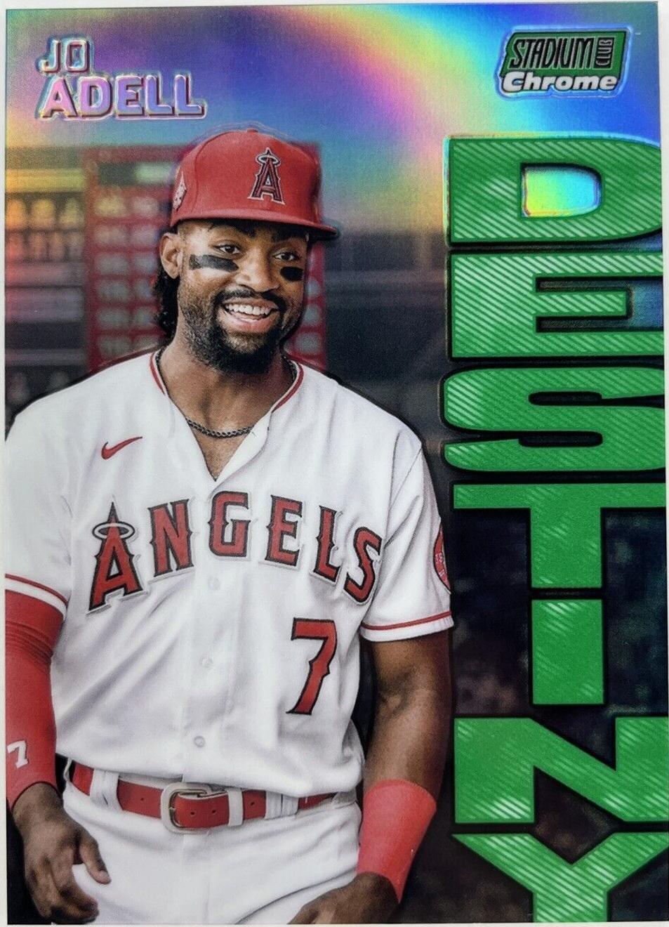 2022 Topps Stadium Club Chrome - Dynasty and Destiny Jo Adell #5B Green ...