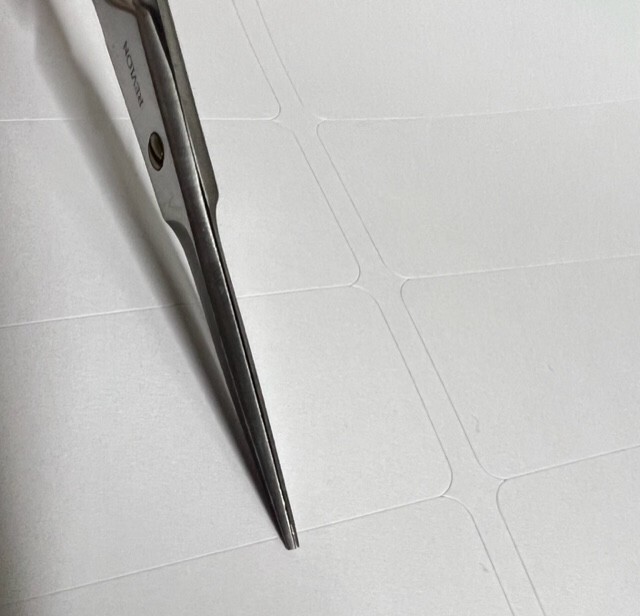 REVLON SILVER Eyebrow SCISSORS 4" Straight Blade Pointed End | eBay