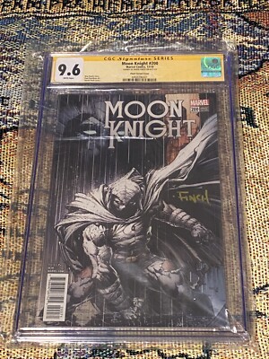 Moon Knight #200 CGC 9.6 SS Signed By David Finch | eBay