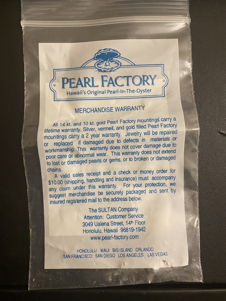 The Pearl Factory - 1 White Pearl | eBay