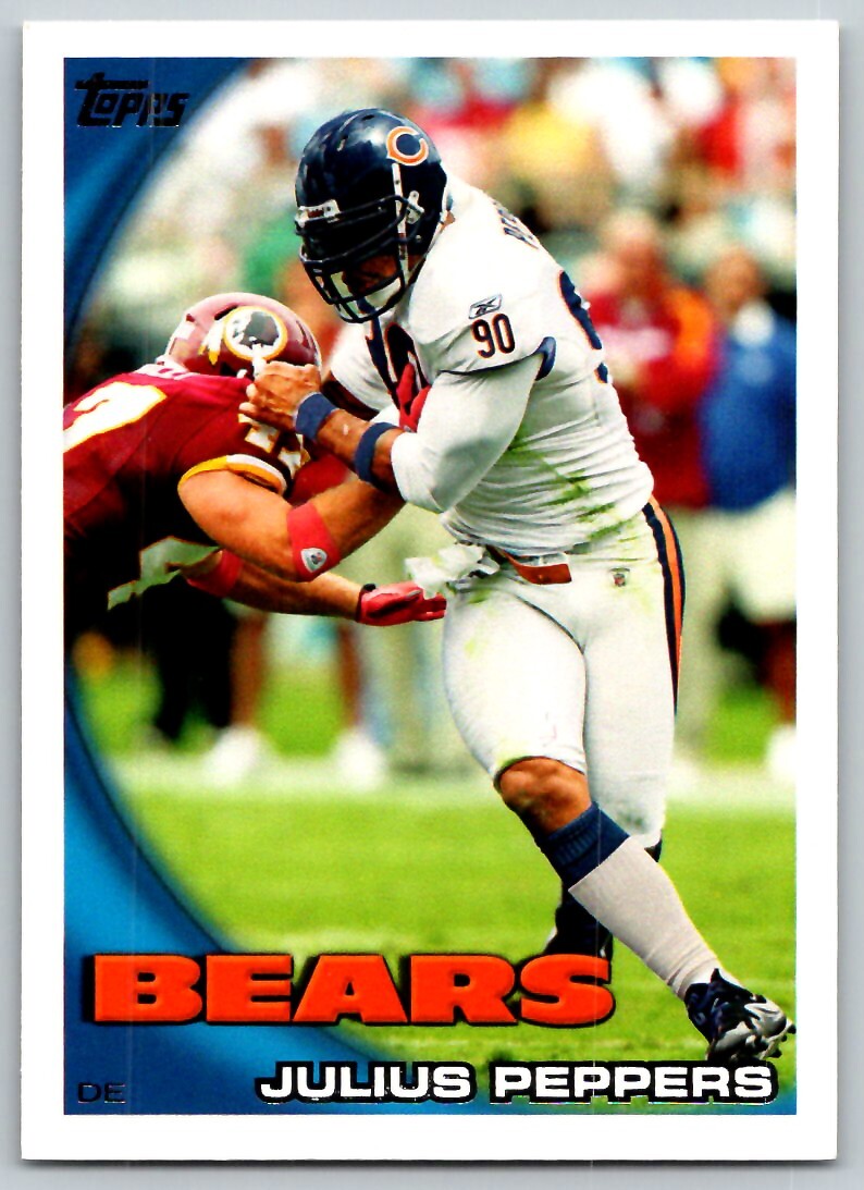 2010 TOPPS JULIUS PEPPERS CHICAGO BEARS #306 | eBay