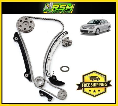 New Engine Timing Chain Kit for Mazda 3 04-07 Mazda 5 6 2.3L Non Turbo ...