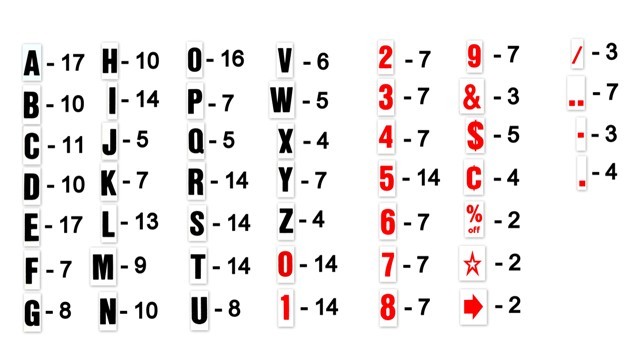 2 inch Changeable sign Letters for Outdoor indoor sign | eBay