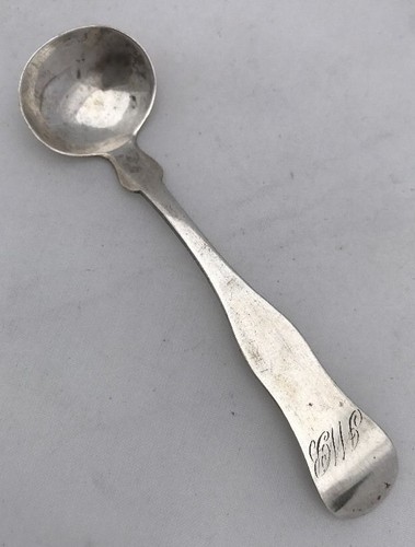 COIN SILVER MASTER SALT SPOON N. HARDING " JWB " | eBay