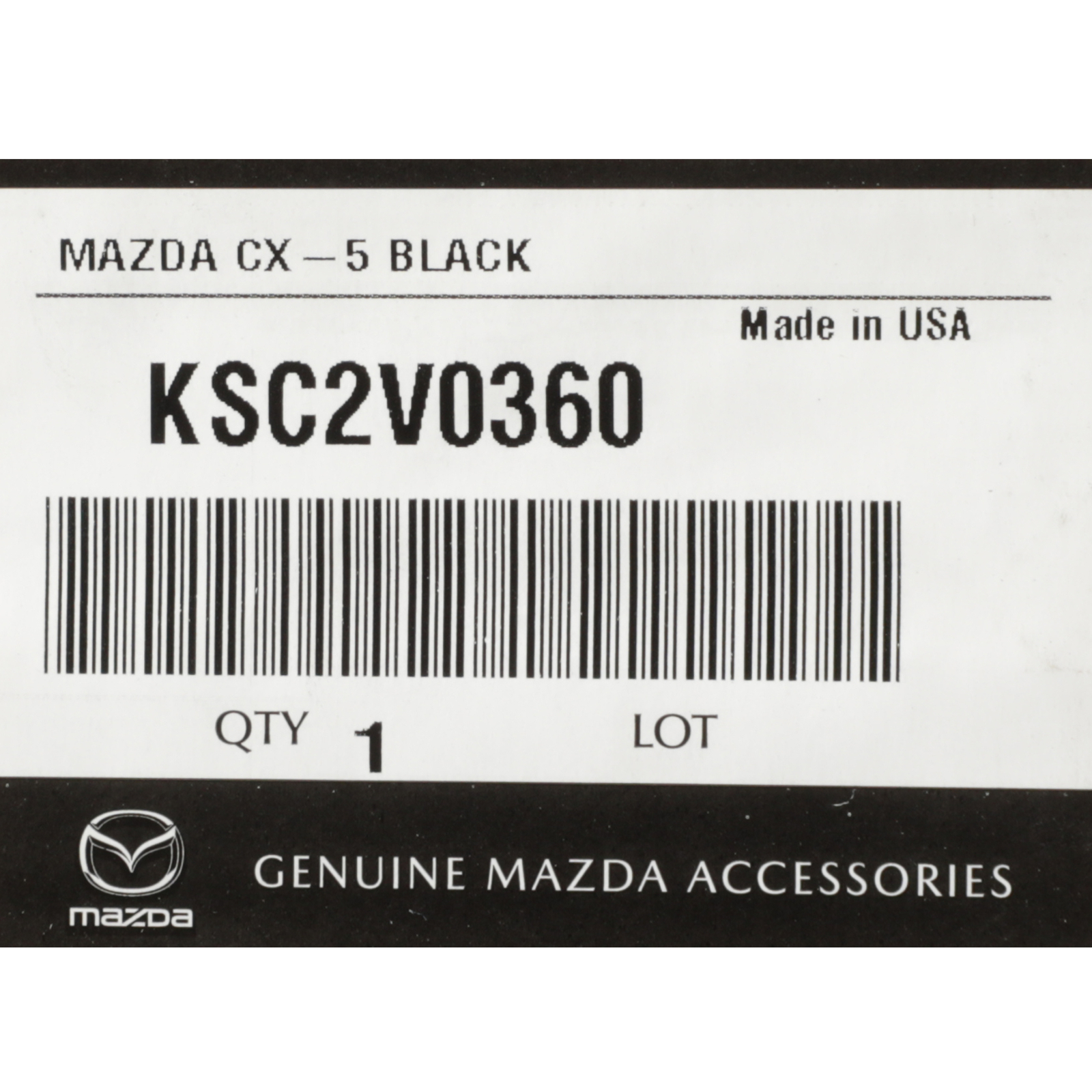 NEW OEM Mazda 2022-2025 CX-5 All-Weather Cargo Tray Trunk Liner Mat ...