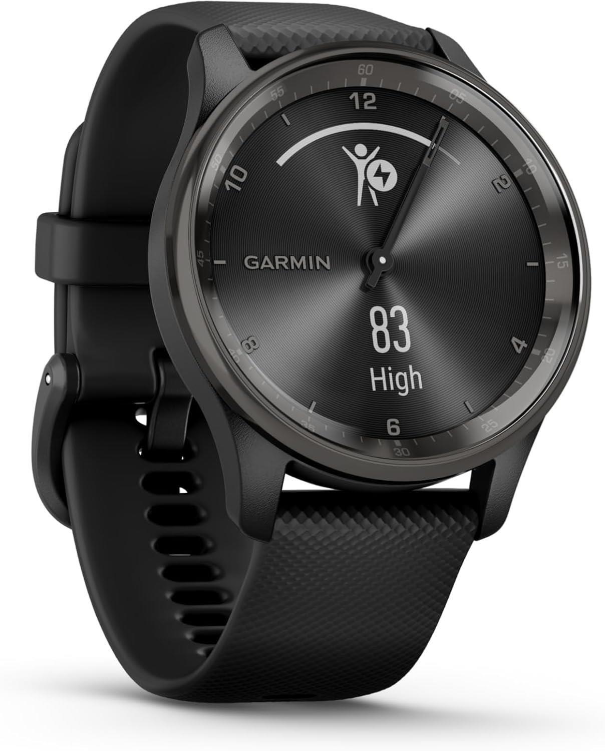 Garmin Vivomove Trend Stylish Activity Monitor Sports Watch Black | eBay
